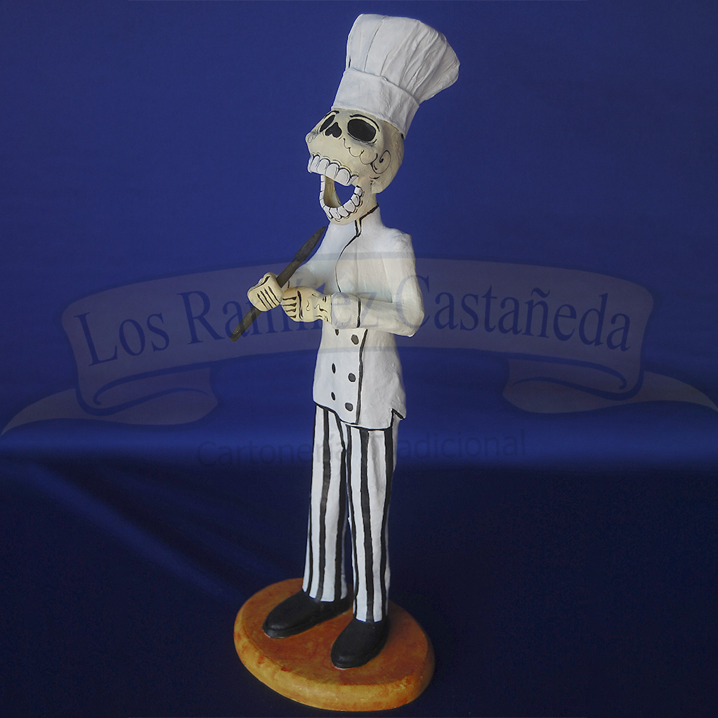 Calavera chef - Los Ramírez Castañeda